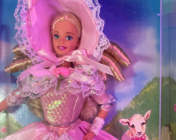 Mattel Little Bo Peep Barbie Doll 1995 Childrens Collector Series ...