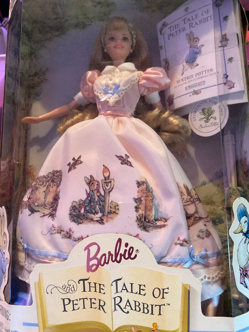 The Tale of Peter Rabbit Barbie 1997 - Etsy