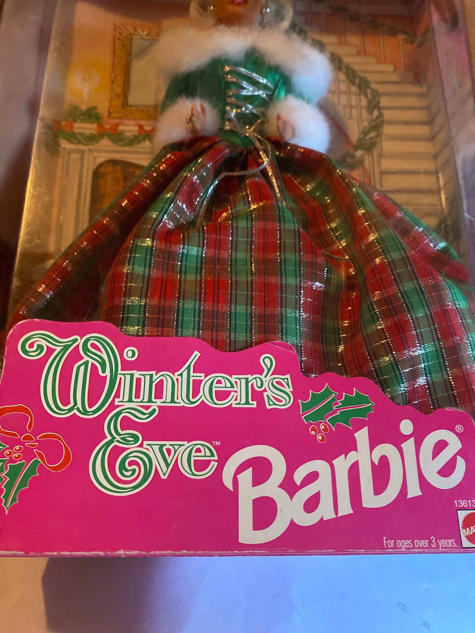 Winters Eve Barbie 1994 13613 - Etsy