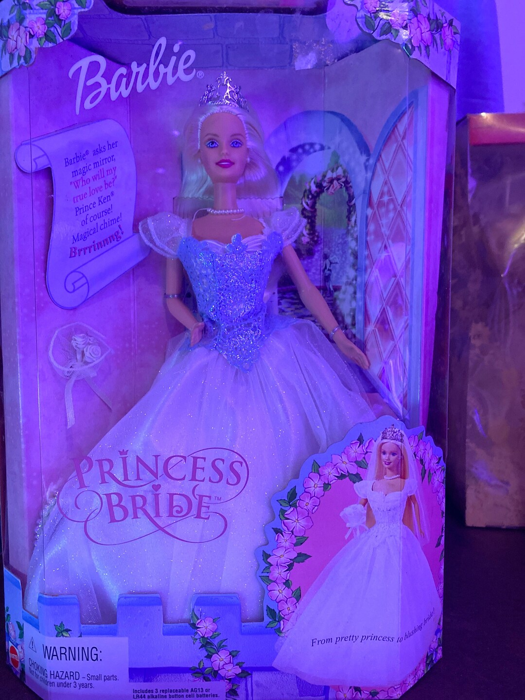 Princess Bride Barbie 2001 50603 Nib Nrfb - Etsy