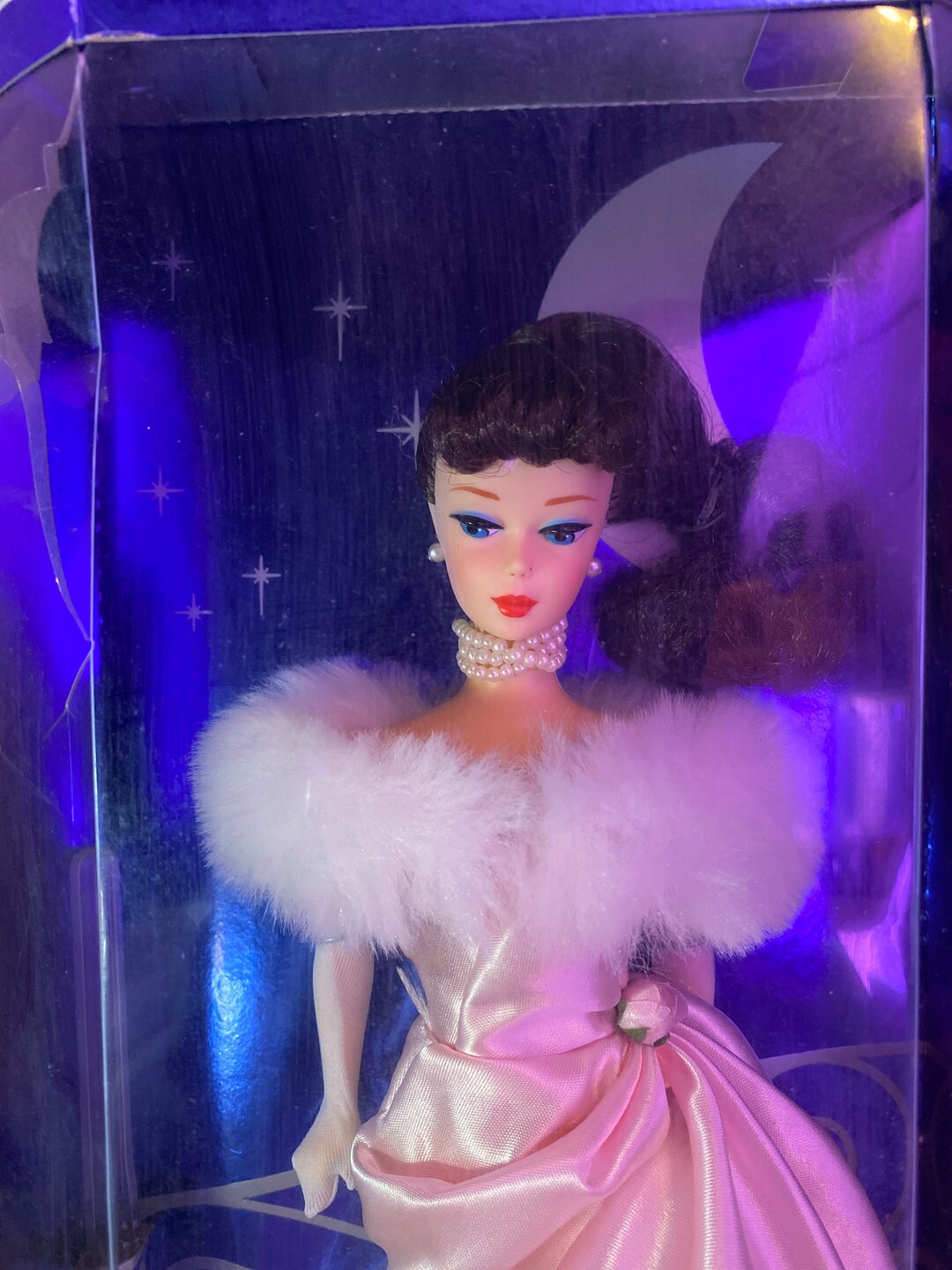 Enchanted Evening Barbie Brunette 1995 15407 Nib Nrfb - Etsy