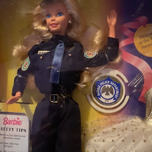 Police Officer Barbie - Etsy
