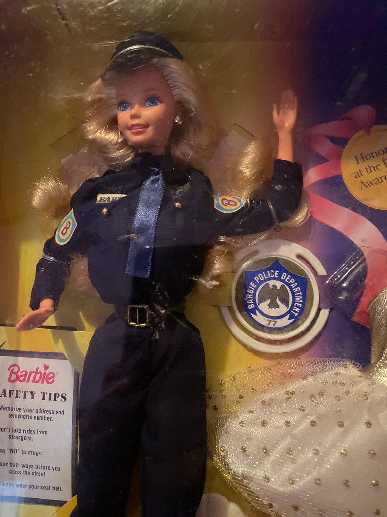 Police Officer Barbie - Etsy