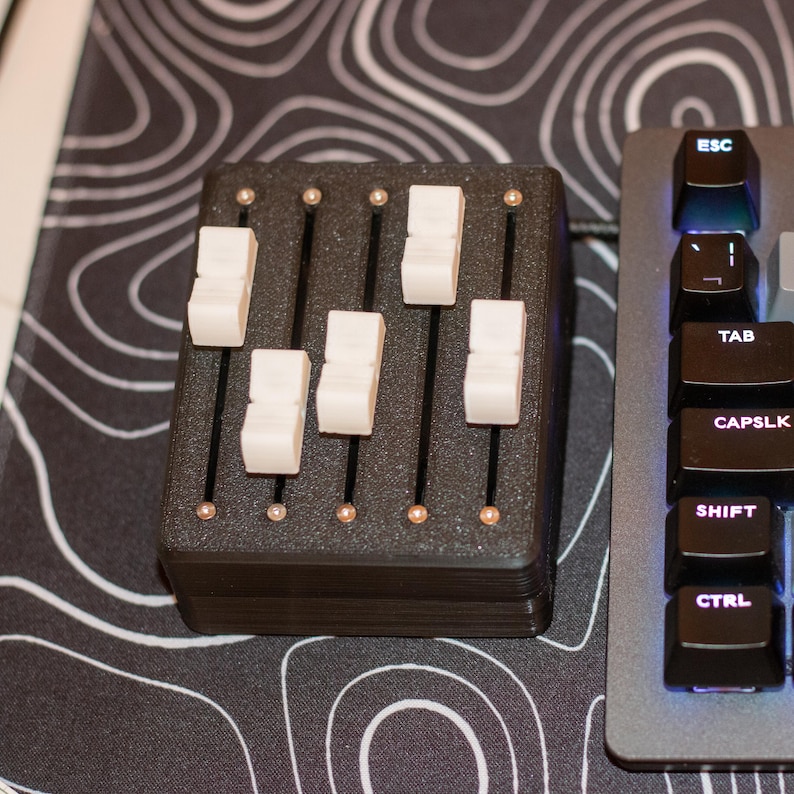 PC App Volume Control Mixer (deej: Windows) Sound Desk Sliders USB-C - Etsy
