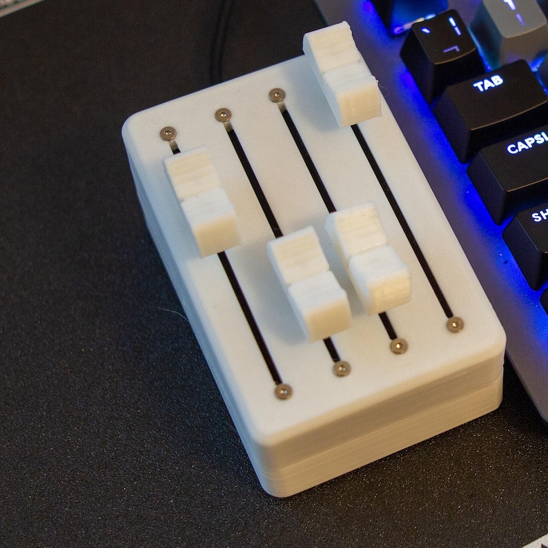 PC App Volume Control Mixer (deej: Windows) Sound Desk Sliders USB-C - Etsy