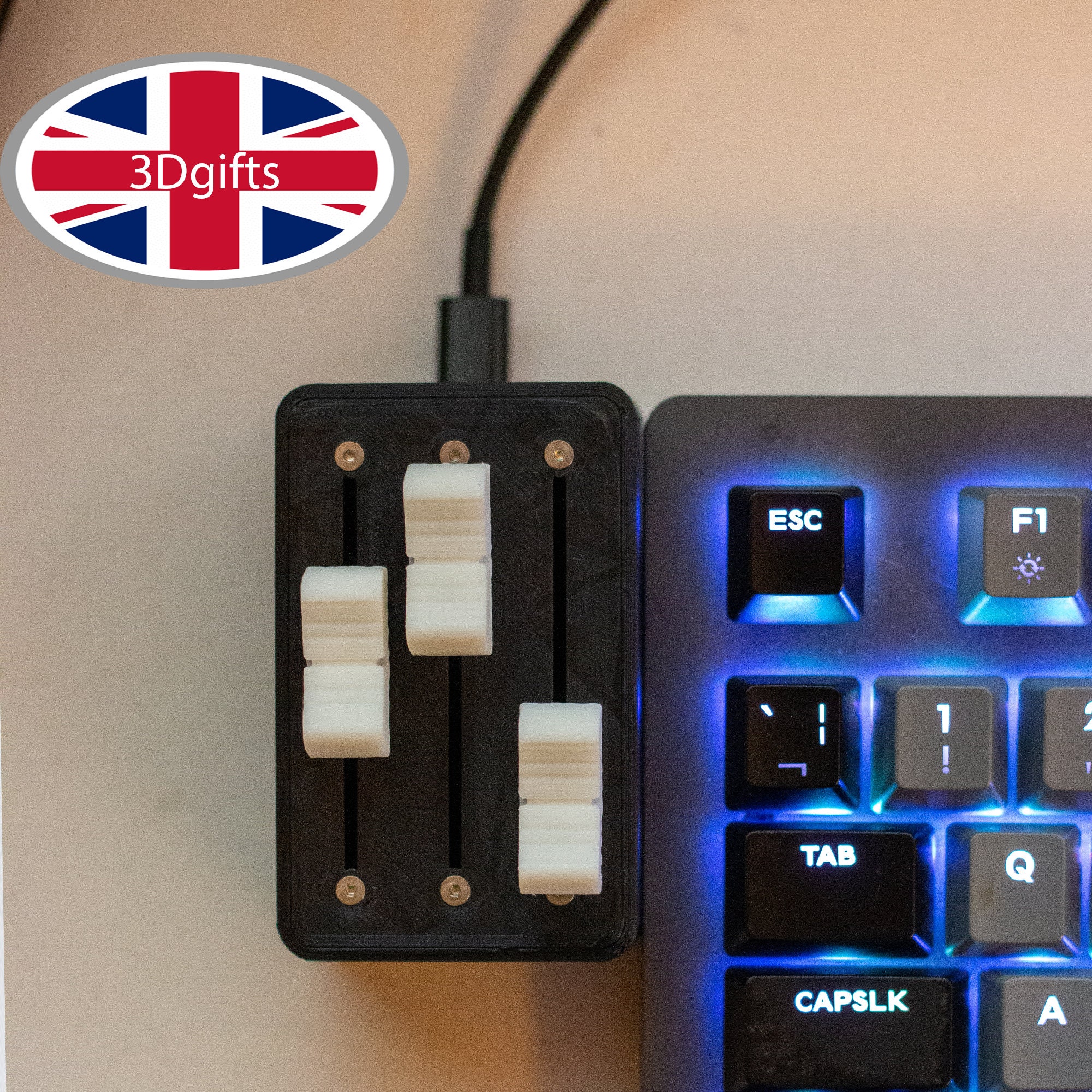 PC App Volume Control Mixer (deej: Windows) Sound Desk Sliders USB-C - Etsy