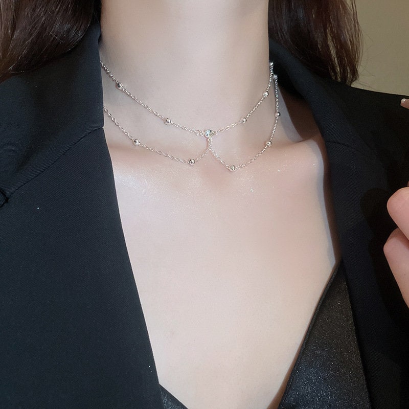 Chest Chain/ Breast Chain With Necklace - Etsy Australia