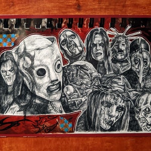 Slipknot Group Art Print - Etsy