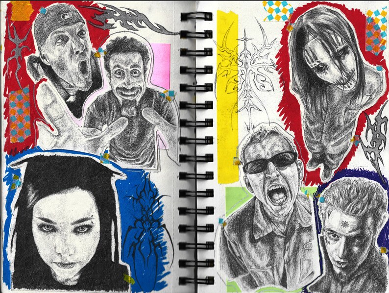 Nu Metal Group Print - Etsy