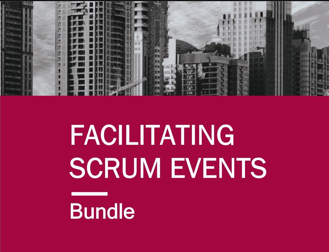 Facilitaing Scrum Events Bundle: Backlog Refinement, Sprint Planning ...