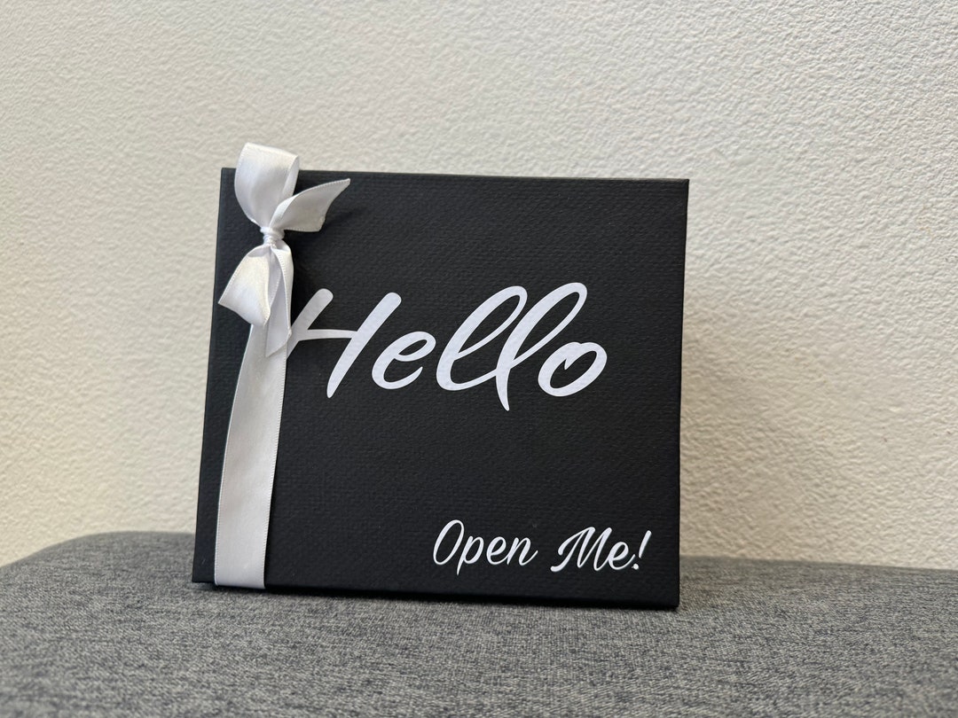 2 Colors Gift Box With Lid and Ribbon, Mug Gift Box and Personalized ...