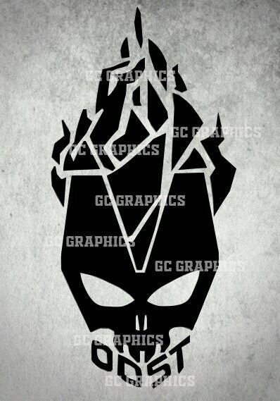 ODST Skull SVG - Etsy