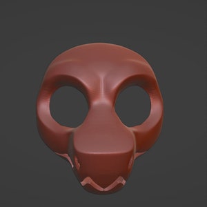 Wickerbeast Toony 3d Printed Fursuit Headbase Print to Order - Etsy