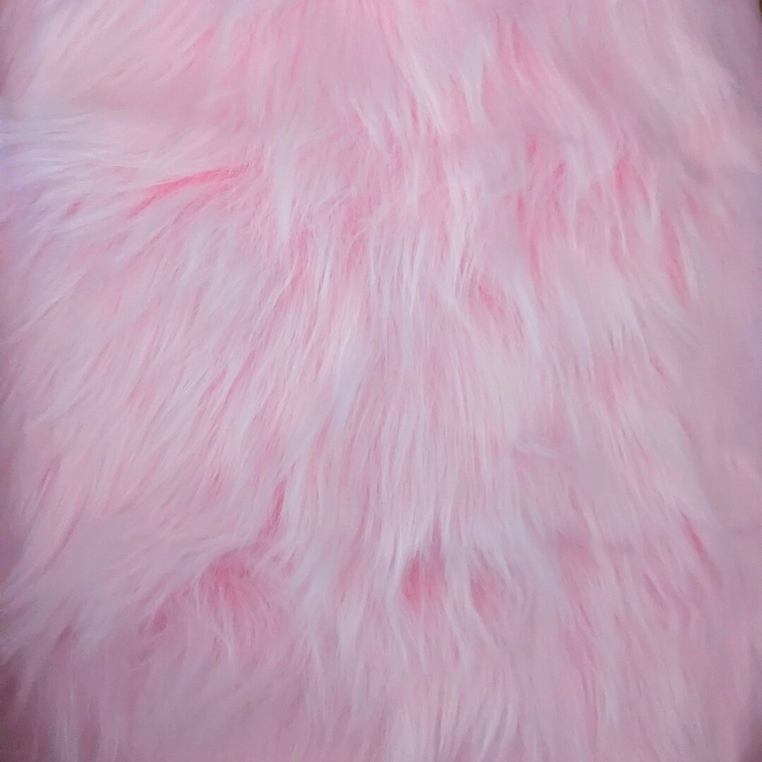 Plush Fursuit Fur Bubblegum Pink Furry Fabric Faux Fur - Etsy