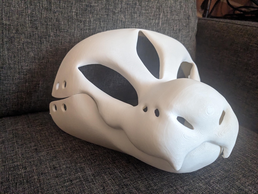 Snake Demon 3d Printed Fursuit Headbase Print to Order - Etsy Israel