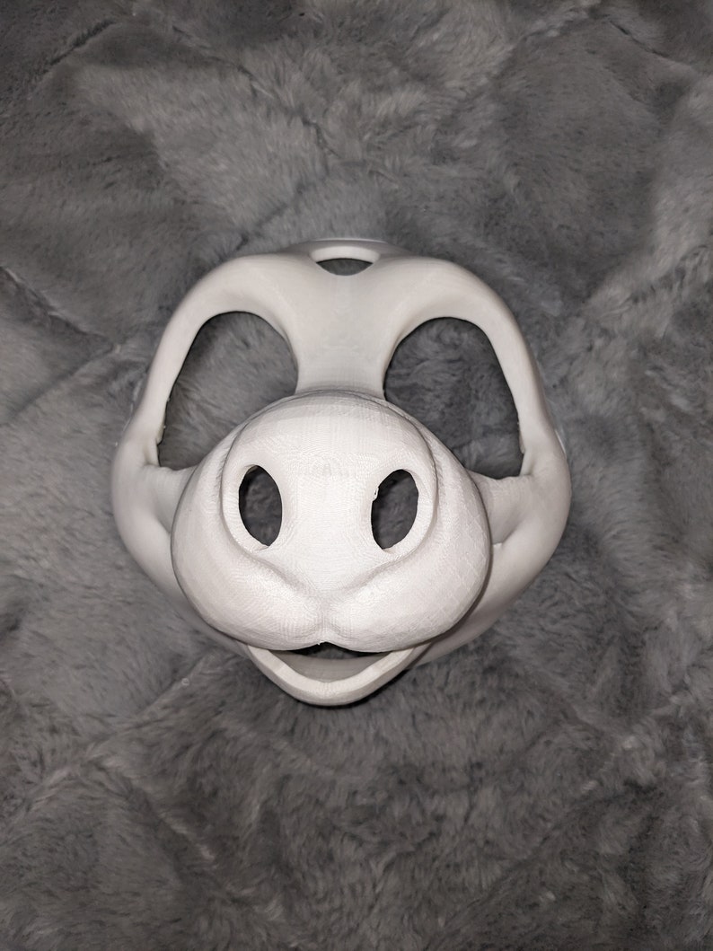 Toony Dog Canine 3d Printed Fursuit Headbase - Etsy