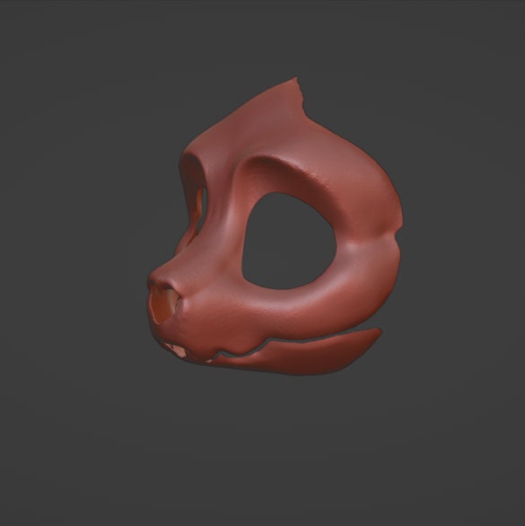 Kemono Skull 3d Printed Fursuit Headbase Print to Order - Etsy