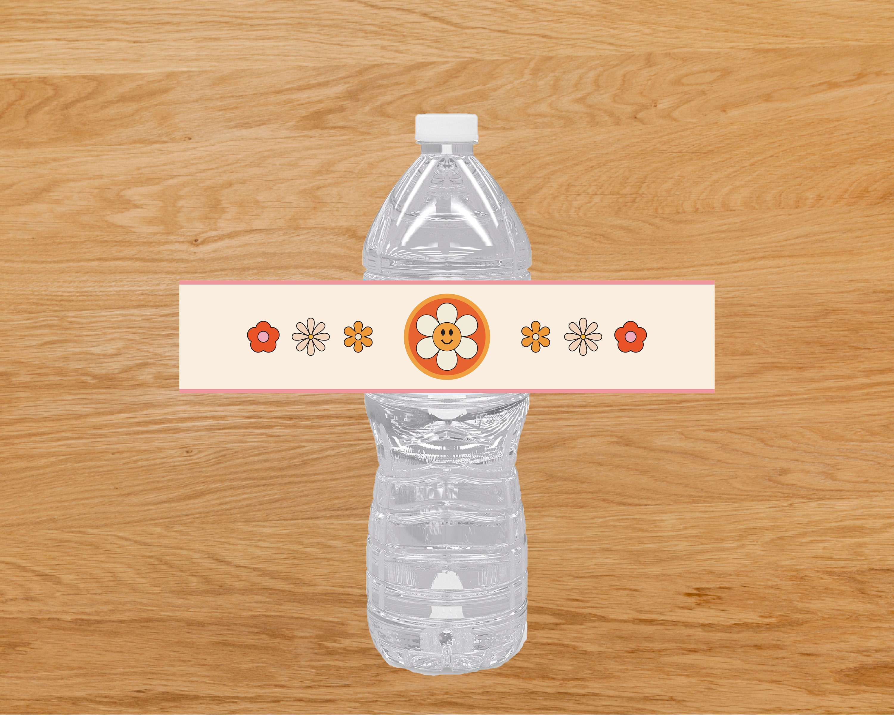 Groovy Personalizable Flower Power Banner - '60s '70s Theme Letters ...