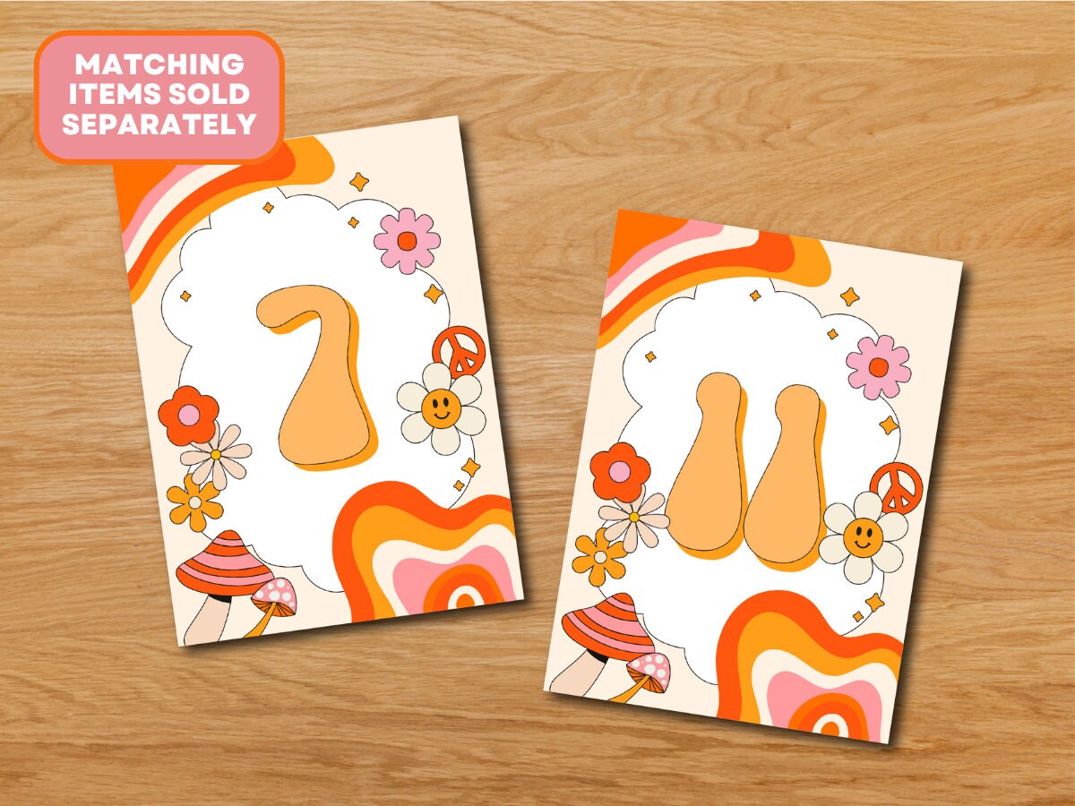 Something Sweet Sign - 8"x10" Printable Retro '60s '70s Dessert Table ...