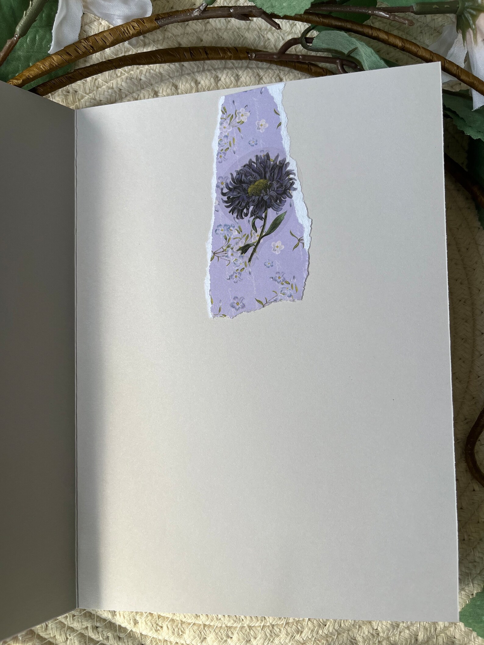 V is for Violet Handmade Card - Etsy