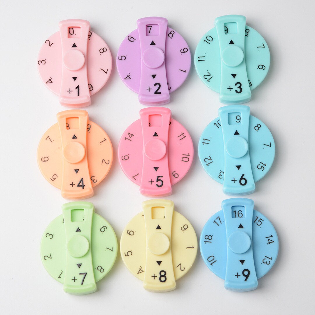 Math Facts Fidget Spinners (set of 9 Pieces), Addition, Subtraction ...