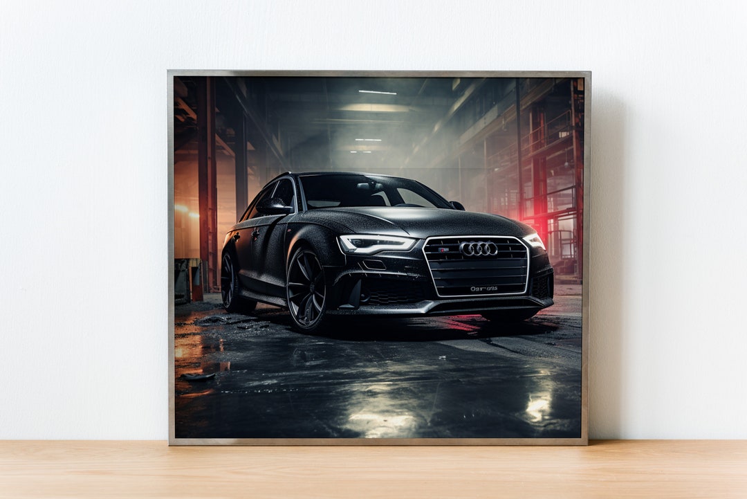 Audi RS3 Digital Art, Audi RS3 Poster, Digital Print, Printable Car ...