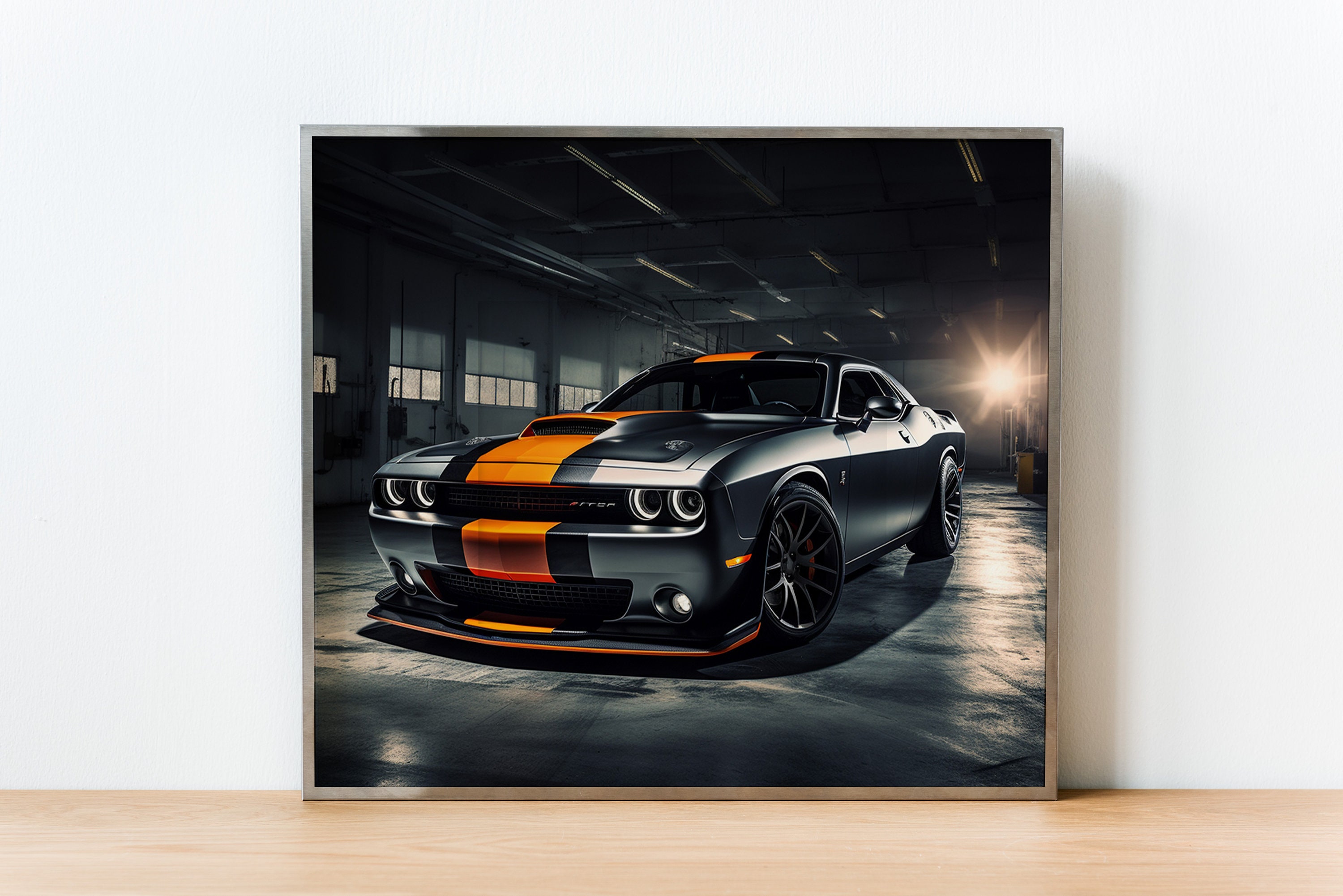 Dodge Challenger SRT Digital Art, Dodge Challenger SRT Poster ...