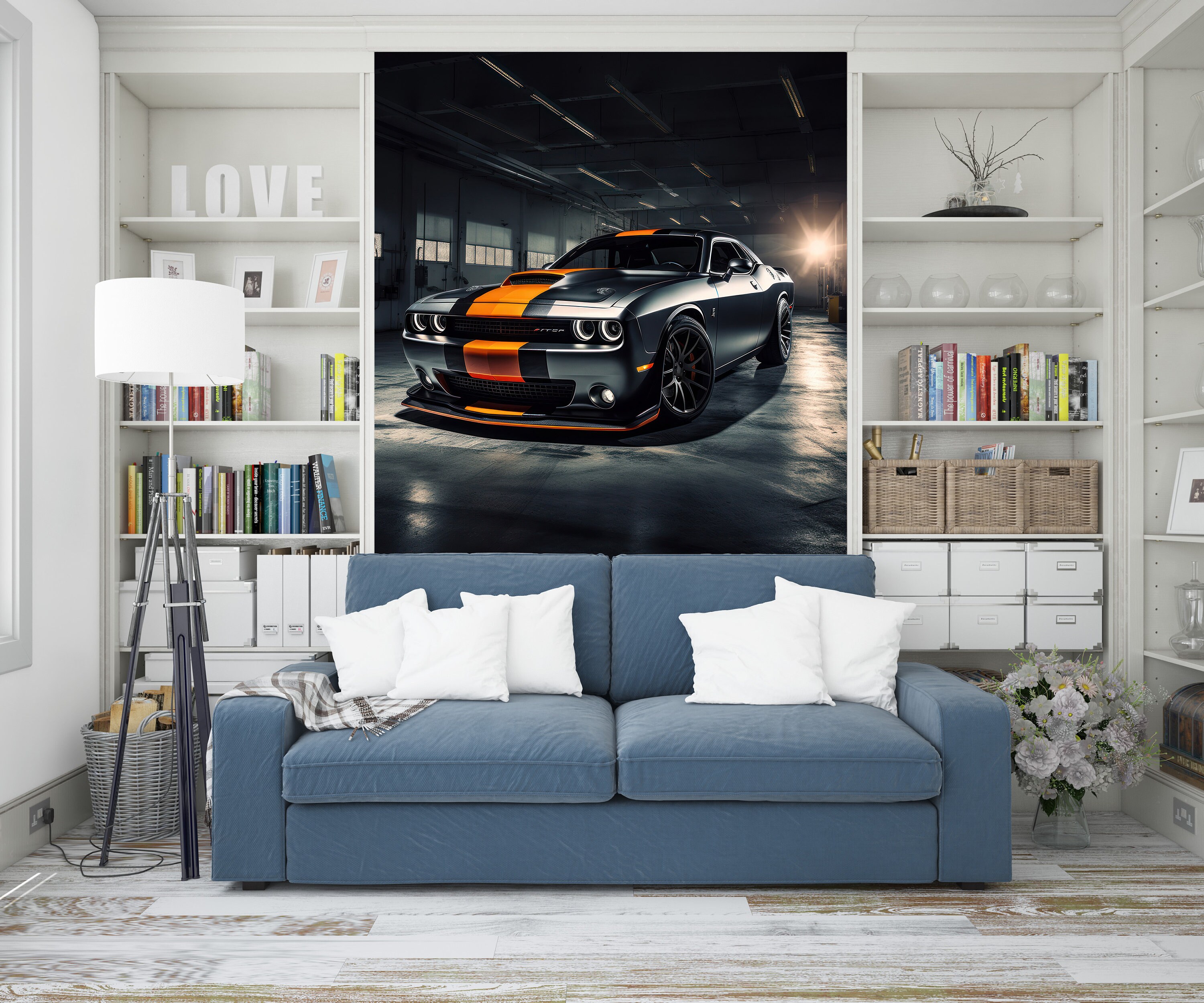Dodge Challenger SRT Digital Art, Dodge Challenger SRT Poster ...