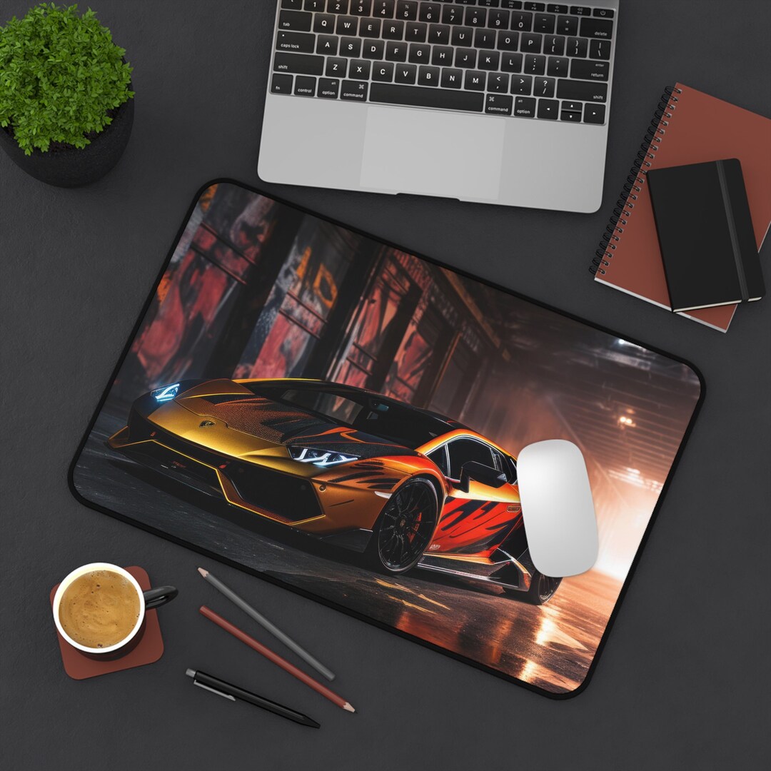 Lamborghini Aventador Gaming Mouse Pad Large Desk Pad Extend Gaming ...