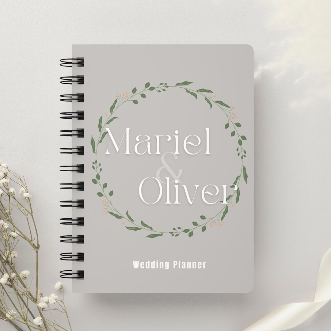 Custom Wedding Planner | Personalized Wedding Planning Book | Bridal ...