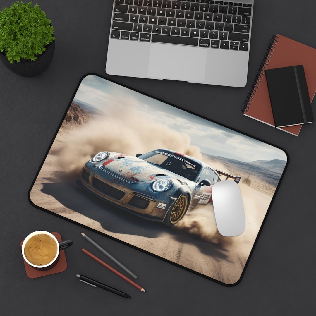 Porsche 911 GT3 RS Gaming Mouse Pad Large Desk Pad Extend Gaming Mouse ...
