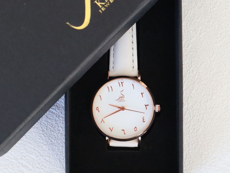 Arabic Number Watches Arabic Numeral Watch Ramadan Gifts Gifts for Her ...