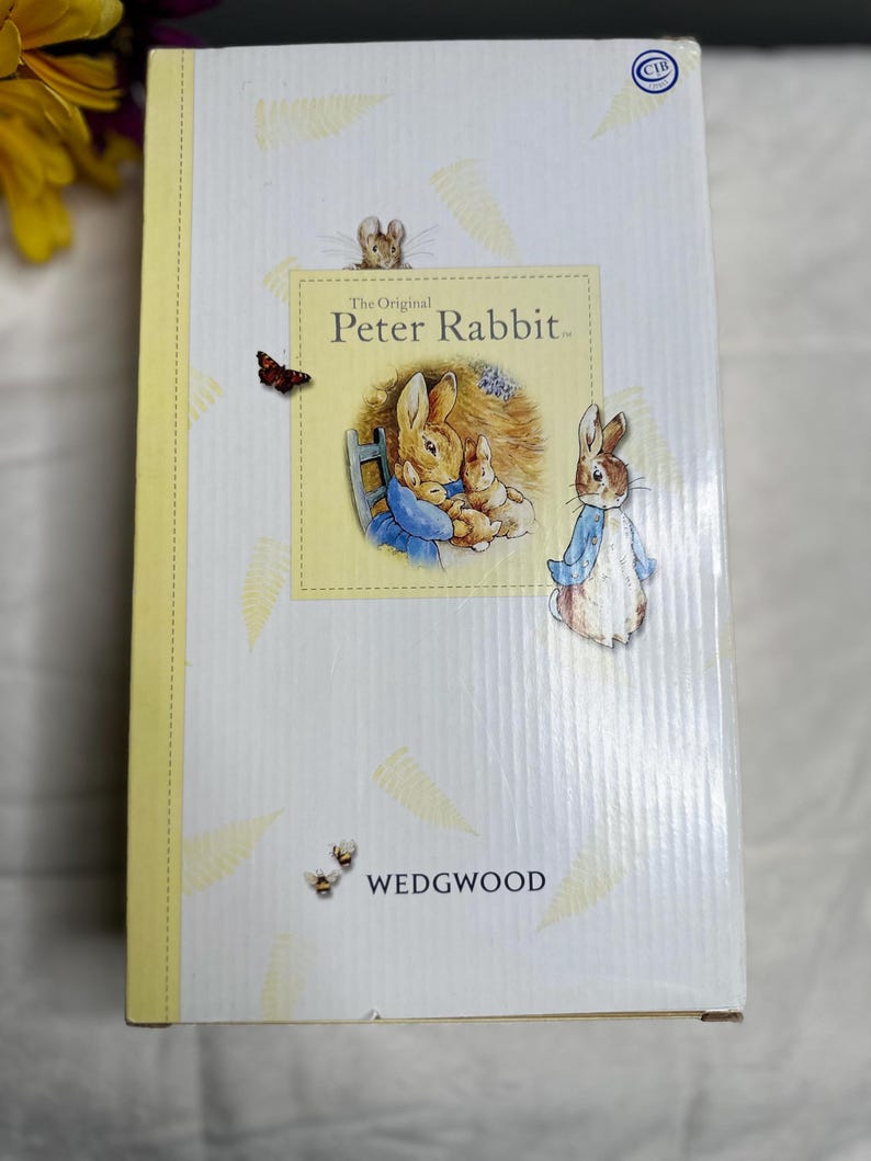 2006 Wedgwood Original PETER RABBIT Collectible Porcelain 3pc Child’s ...