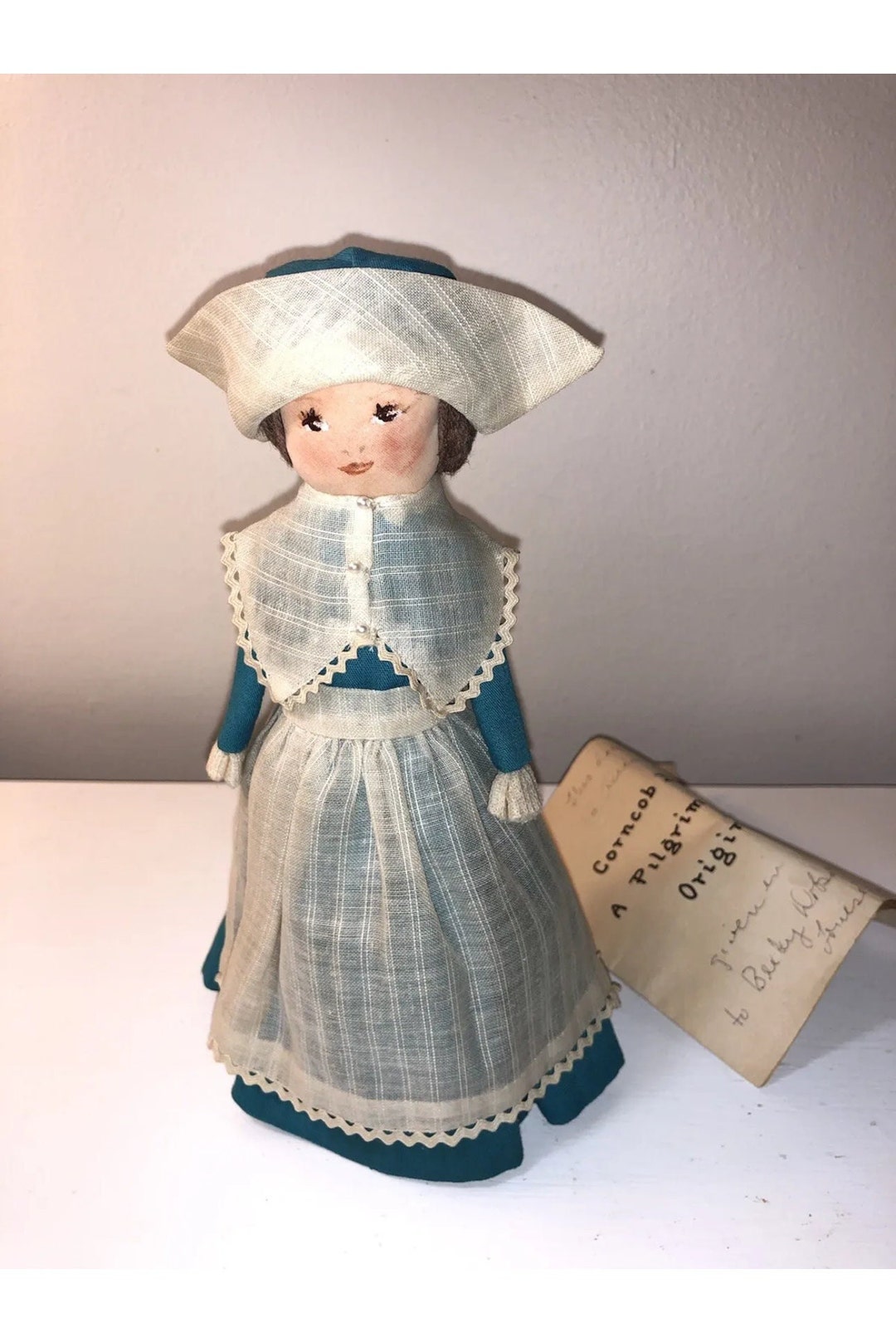 Vintage Mid 20th Century Pilgrim Corn Cob Doll *rare Collectible Doll ...