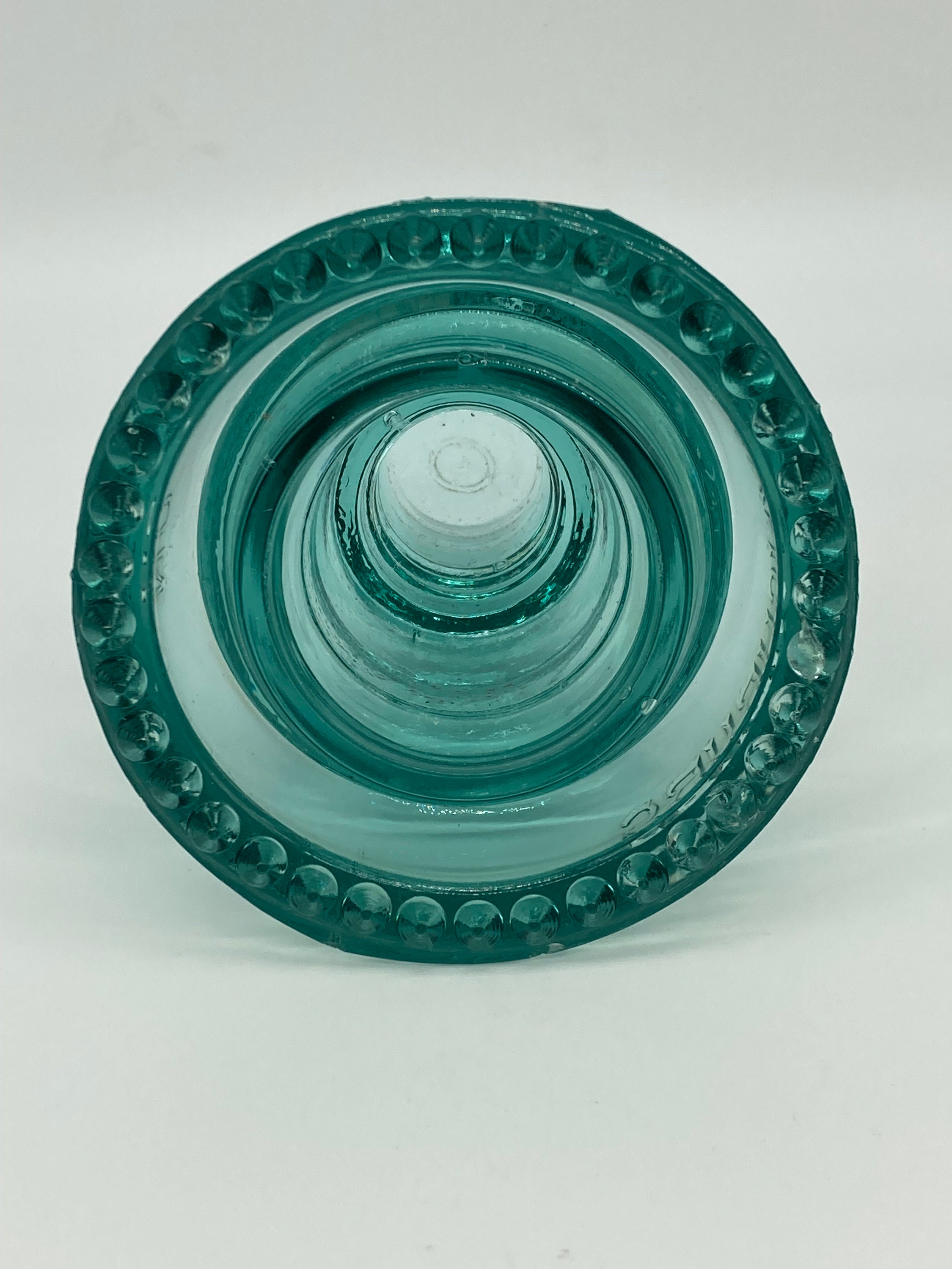 Vintage Lynchburg No. 44 Glass Insulator CD 154 Aqua Blue - Etsy Australia