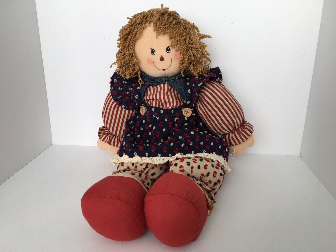 Prima Creations 2004 Raggedy Ann Sitting Shelf Doll #6489 - Etsy