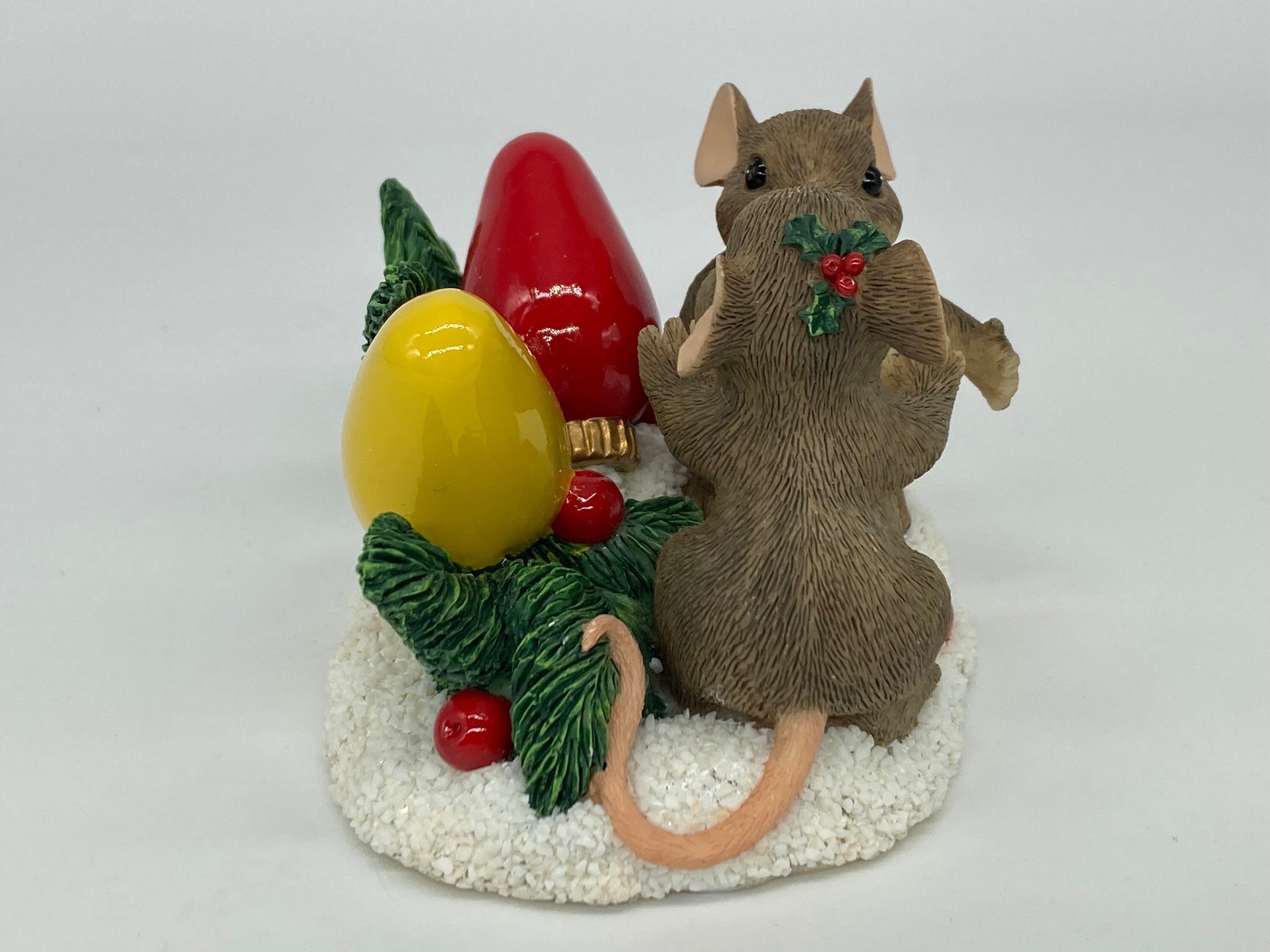 Charming Tails Kiss-mas Lights Figurine Fitz & Floyd 89/205 Original ...