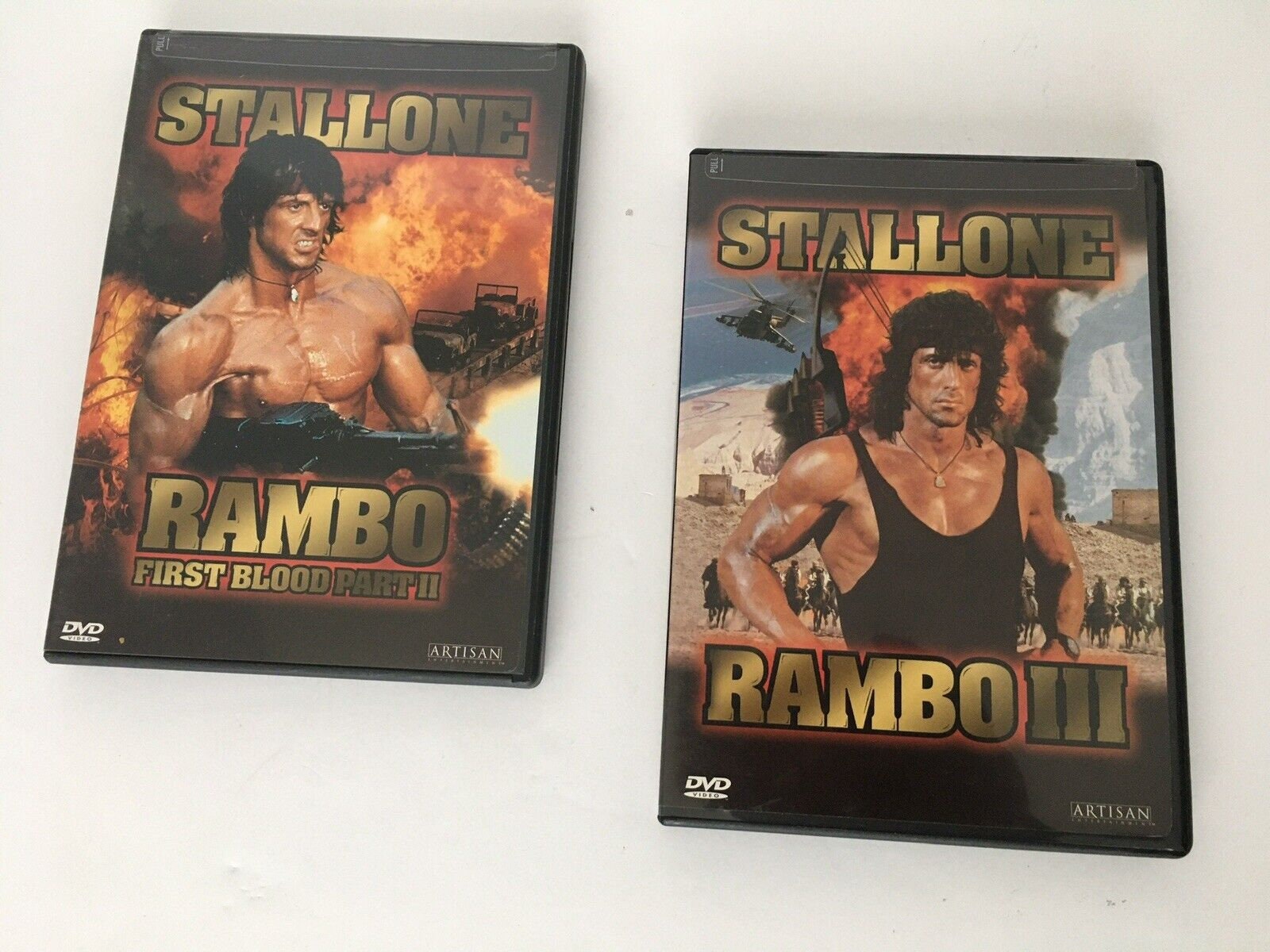 Rambo First Blood Part II and Rambo III DVD Set new and Sealed - Etsy ...