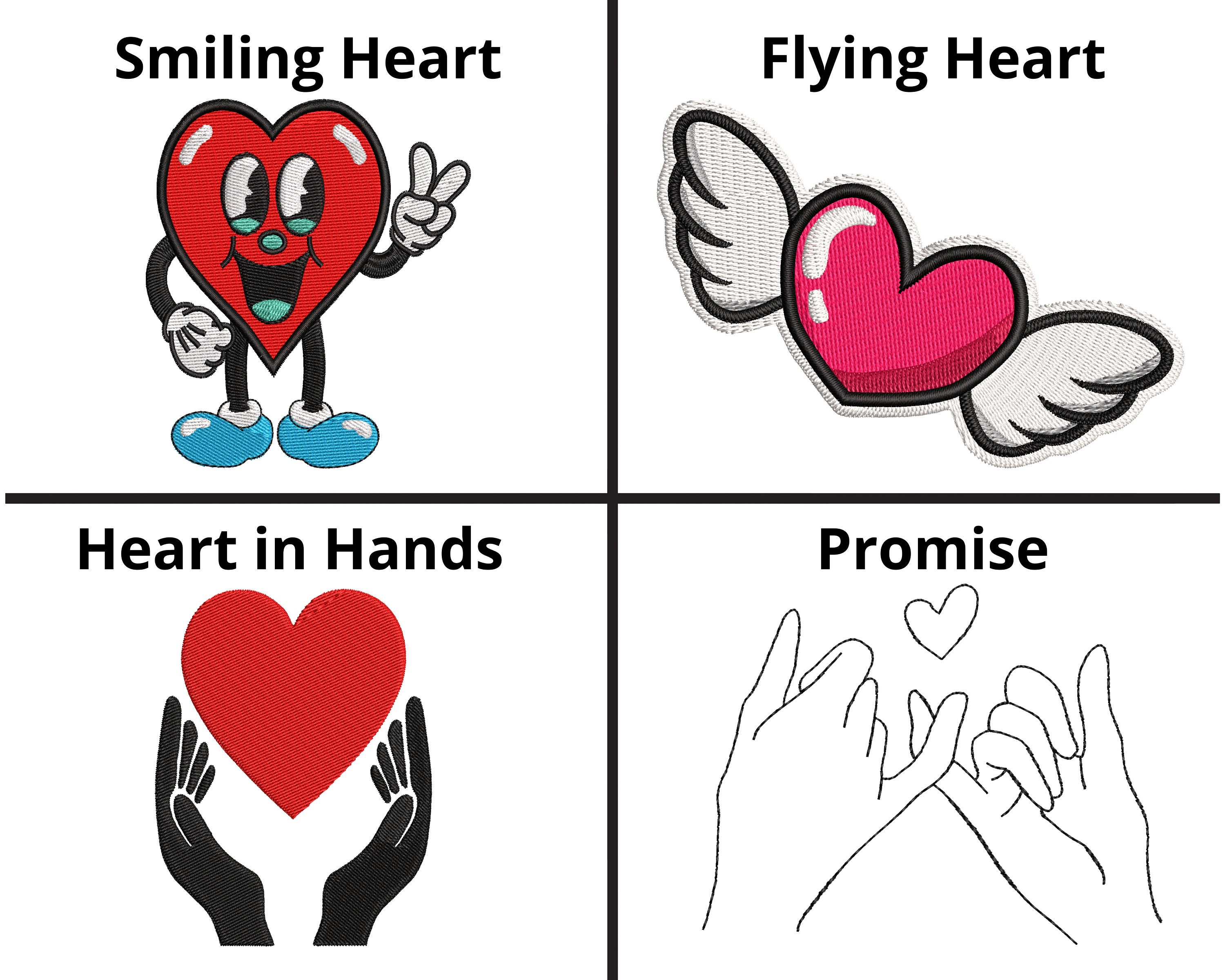 VALENTINES Machine Embroidery Designs Bundle I Embroidery Files I ...