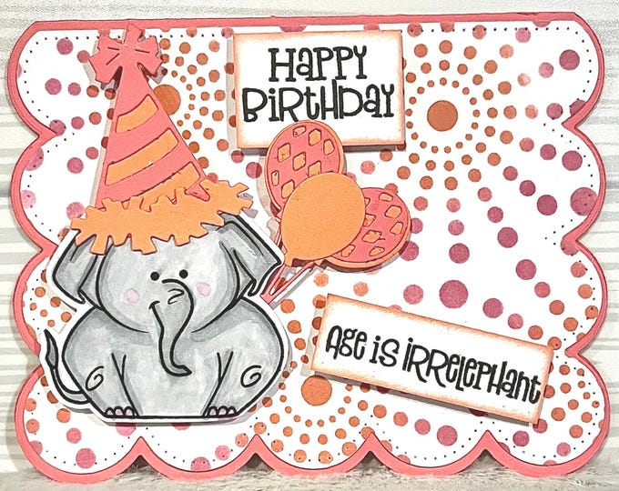 4 Assorted Handmade Paper Greeting "birthday" Cards, With Coordinating ...