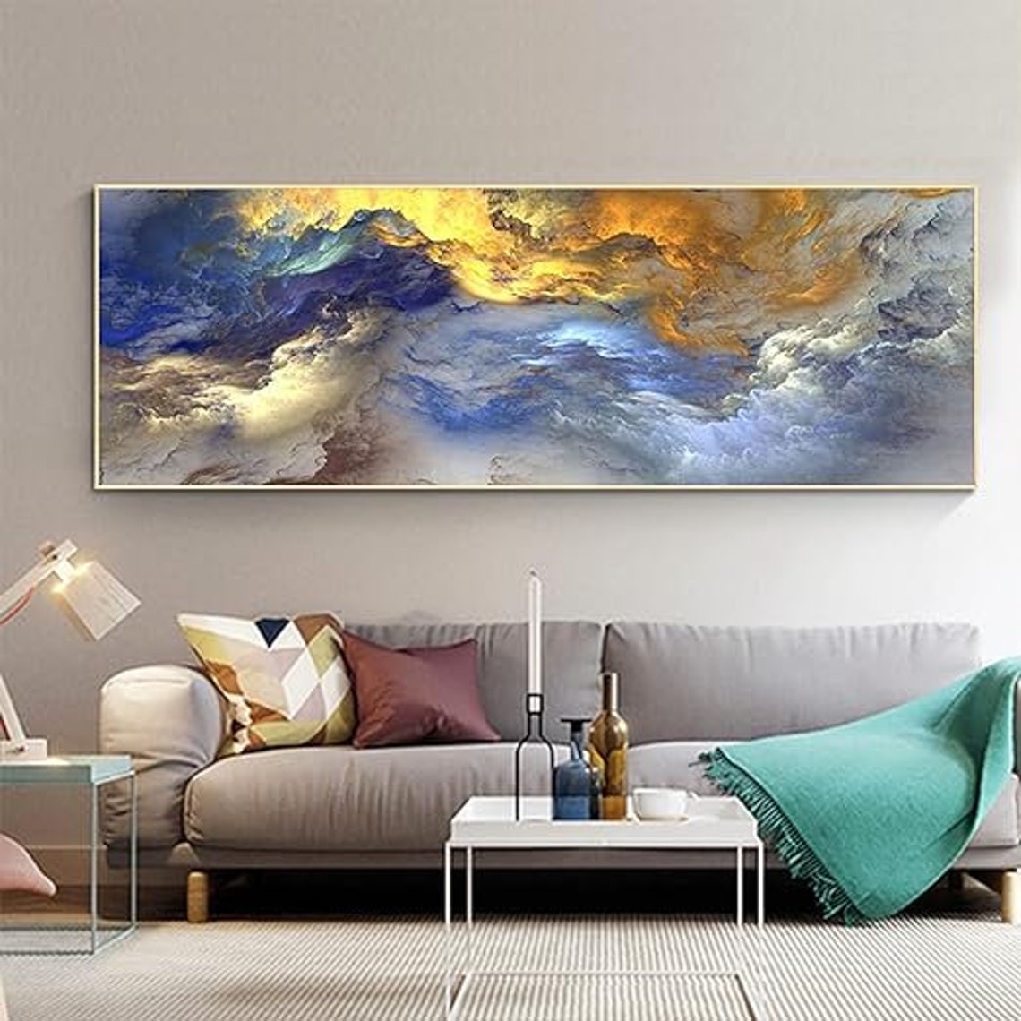 ZFTCN Ink Painting Poster Wall Painting Living Room Bedroom Art ...