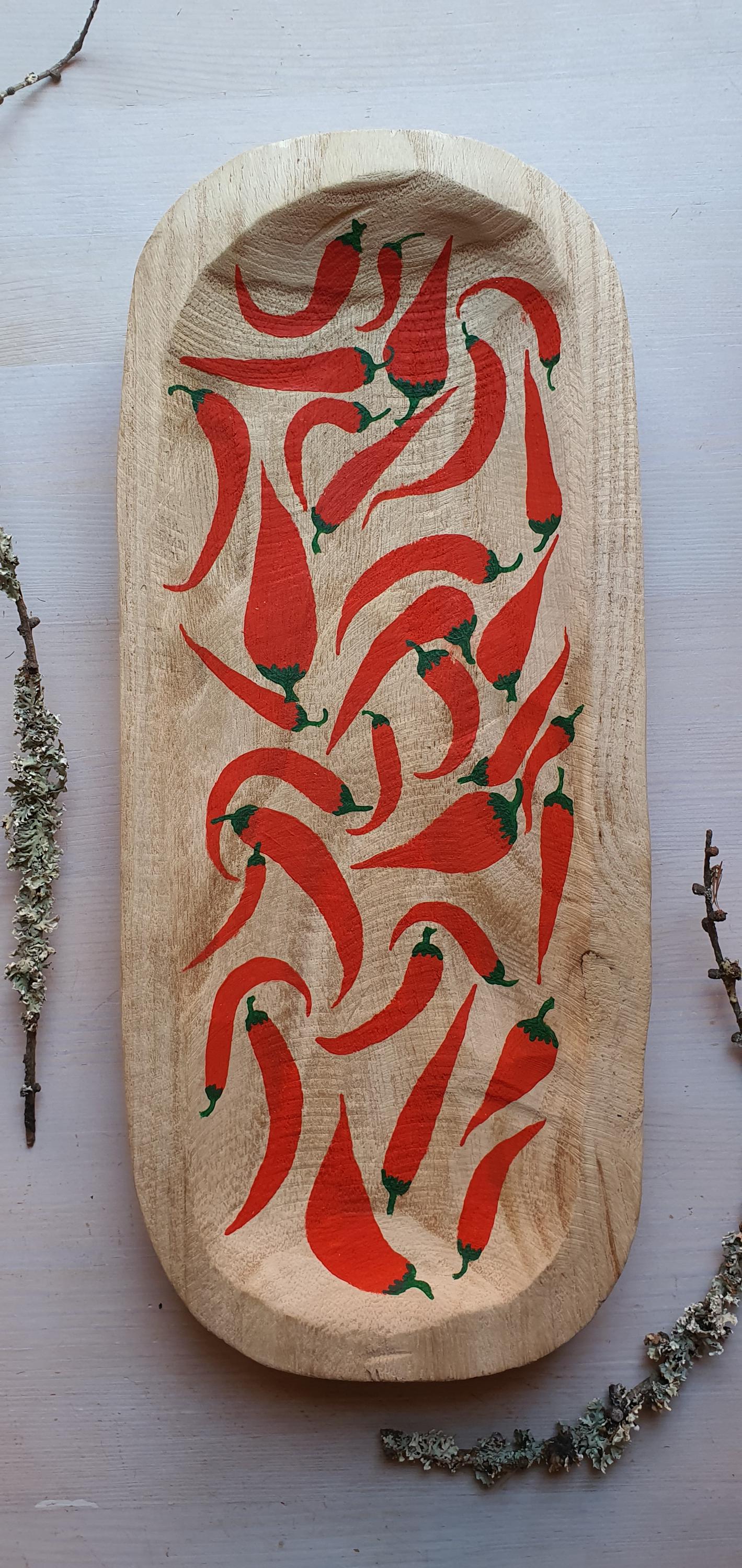 Snack Board Serving Board Chilli Bell Sweet Pepper Pointed Peppers ...