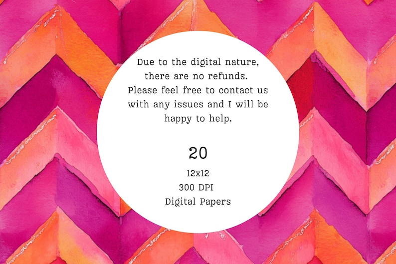 Retro Pink Watercolor Digital Paper, Seamless Textures (digital ...