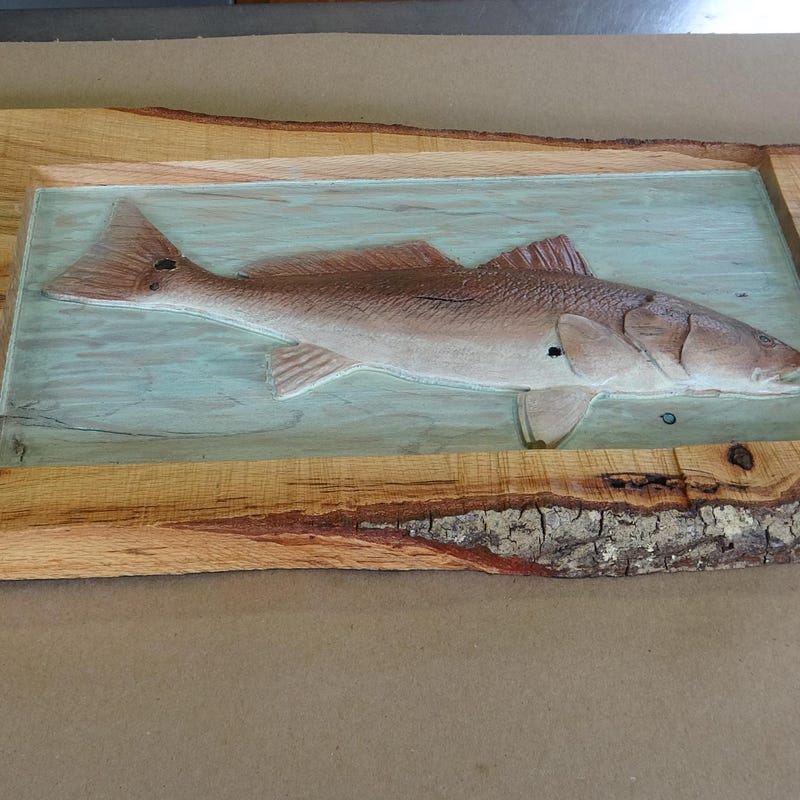 Redfish Wood Art - Etsy