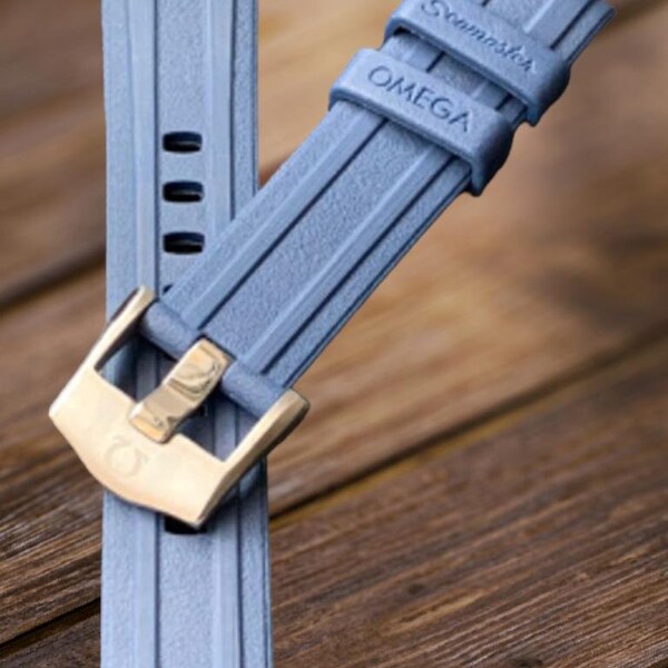 Omega Seamaster Blue Strap - Etsy