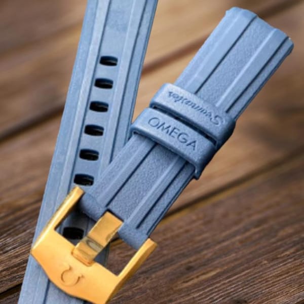 Omega Seamaster Blue Strap - Etsy