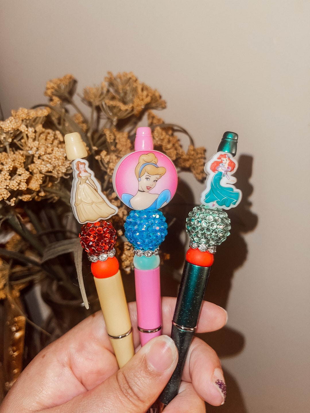 Disney Princess Inspired Beaded Pen - Etsy