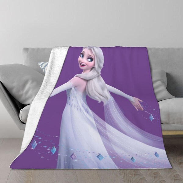 Frozen Elsa Blanket - Etsy