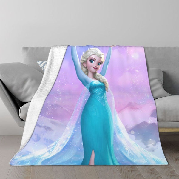 Frozen Elsa Blanket - Etsy