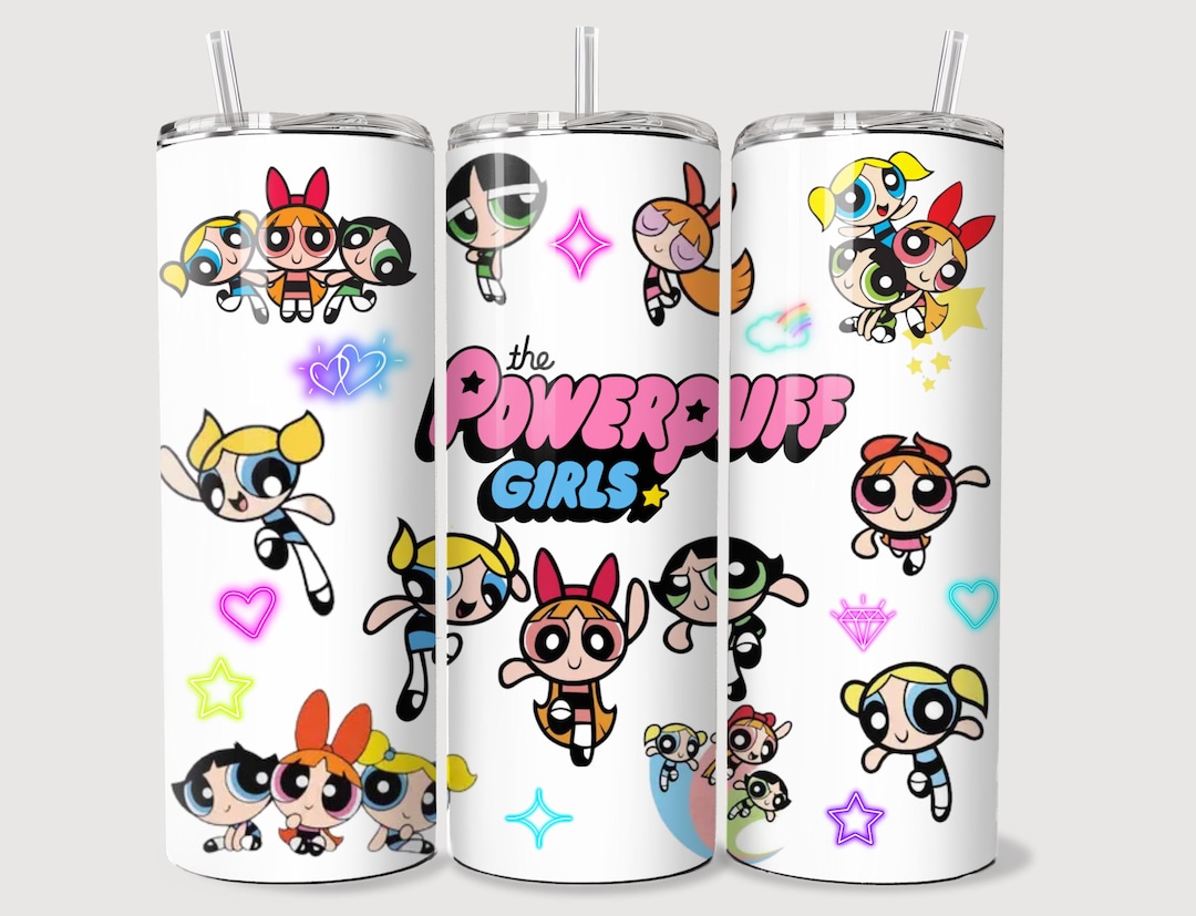 Powerpuff Girls 20oz Tumbler, Personalized Powerpuff Girls Item ...